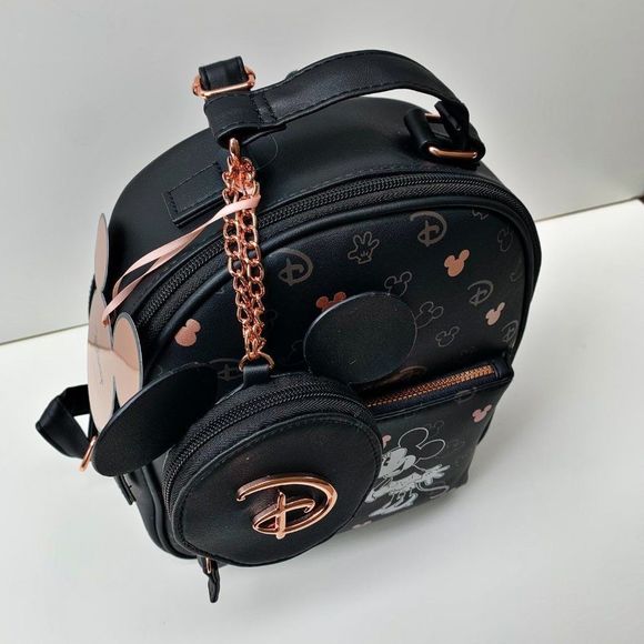 Primark | Bags | Disney Mickey Minnie Mouse Mini Backpack Black Limited ...